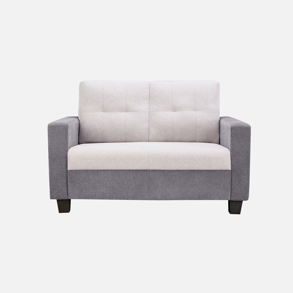 Buy Fabric Sofa Set 2 Seater (Ease Cool Grey) Online at Best Price ...